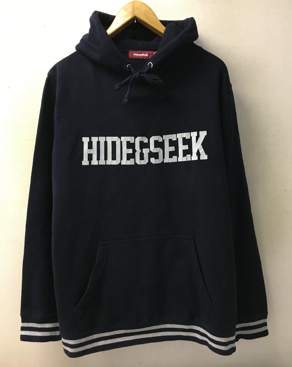 【目立った傷や汚れなし】 HIDE AND SEEK ハイドアンドシーク クラックロゴ スウェット パーカー サイズXLの落札情報詳細 - Yahoo!オークション落札価格検索 オークフリー