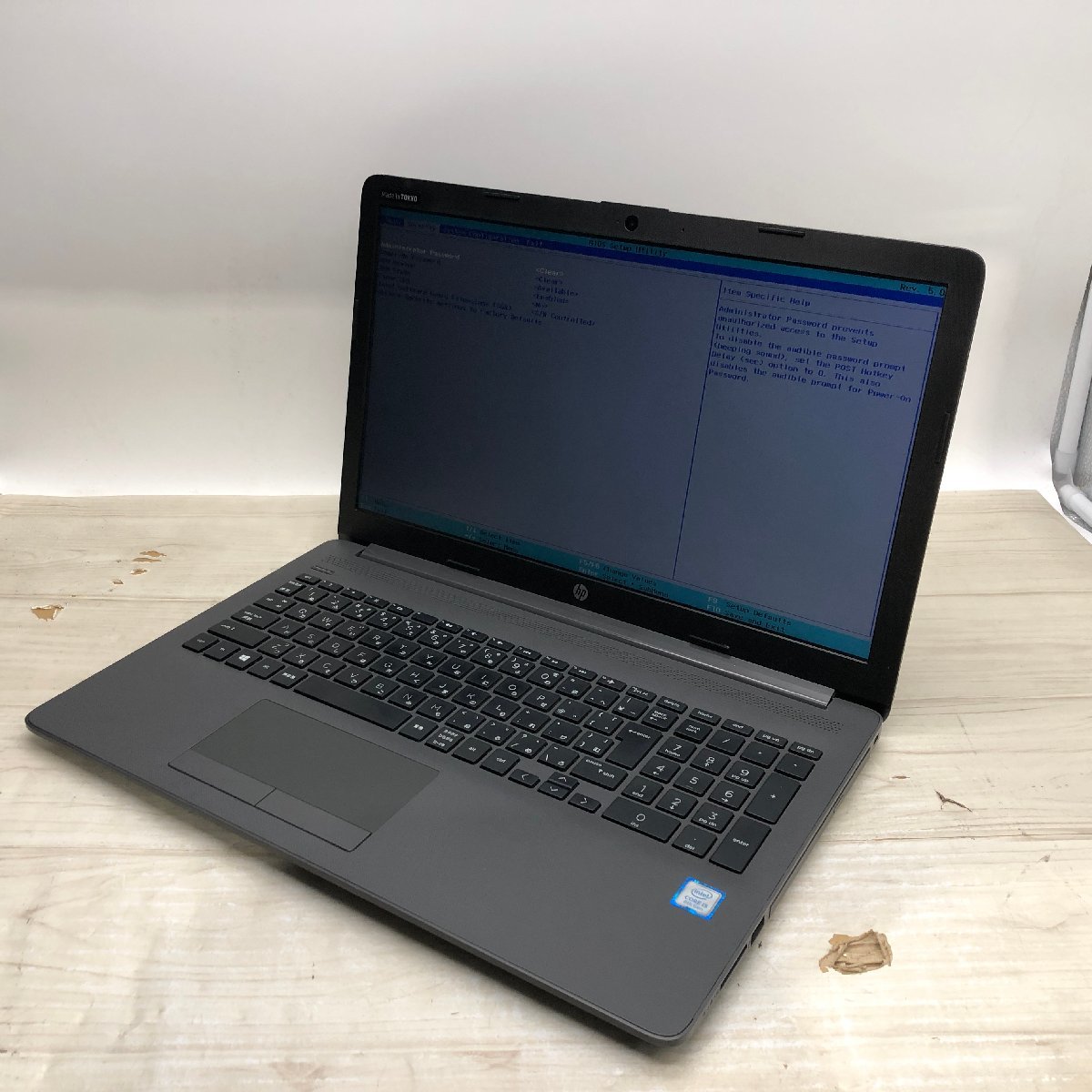 【やや傷や汚れあり】Hewlett-Packard HP 250 G7 Notebook PC Core i5 8265U 1.60GHz ...