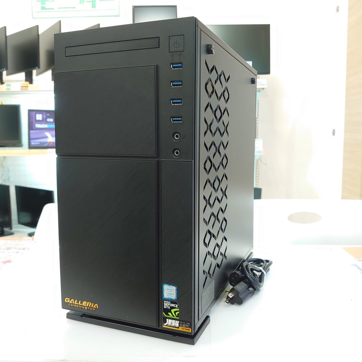 【やや傷や汚れあり】PC堂 1円 Windows11 GALLERIA GALLERIA GAMEMASTER GX505T Core i5-8400 メモリ8GB SSD 256GB ...