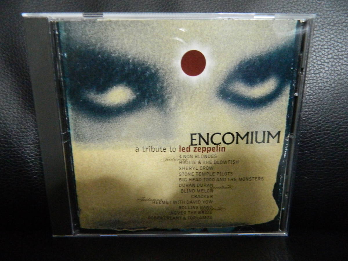 【やや傷や汚れあり】(14) a tribute to led zeppelin / ENCOMIUM 日本盤 ジャケ濡れ跡あり、経年の汚れ ...