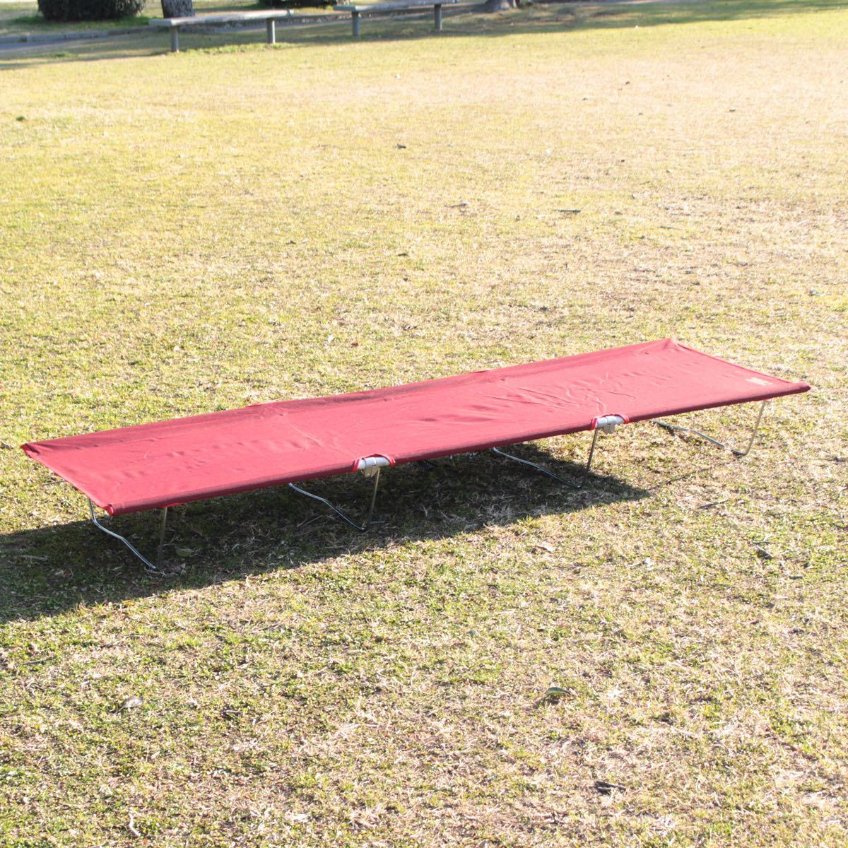 【やや傷や汚れあり】WILD-1 アウトドア コット 赤 レッド 組み立て ベッド キャンプ ワイルドワン WILD1の落札情報詳細 - Yahoo!オークション落札価格検索 オークフリー
