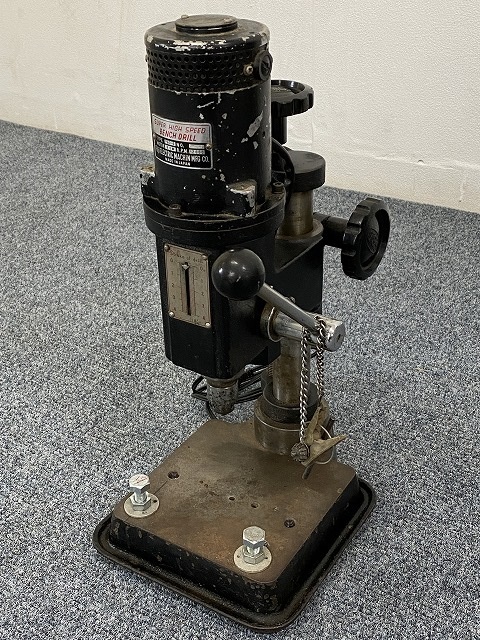 【傷や汚れあり】P6073）FUJI FBD-6 フジ 卓上 スーパーハイスピード ベンチドリル 電動工具 ボール盤 ジャンクの落札情報詳細 ...