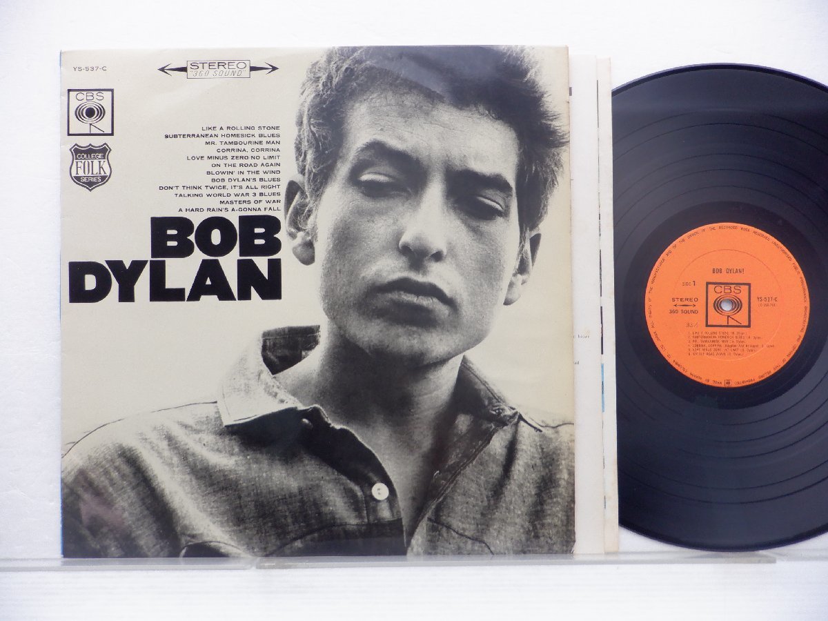 【やや傷や汚れあり】Bob Dylan(ボブ・ディラン)「Bob Dylan!」LP（12インチ）/CBS(YS-537-C)/洋楽ロックの落札情報詳細 - Yahoo!オークション落札価格 ...
