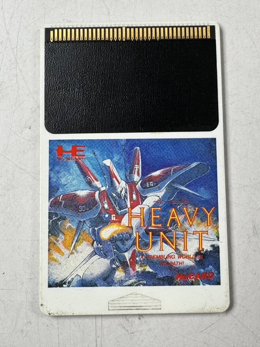 【傷や汚れあり】♪【中古】PC ENGINE HuCARD ヘビーユニット PCエンジン ソフト 動作未確認 ジャンク ＠送料180円(2)の ...