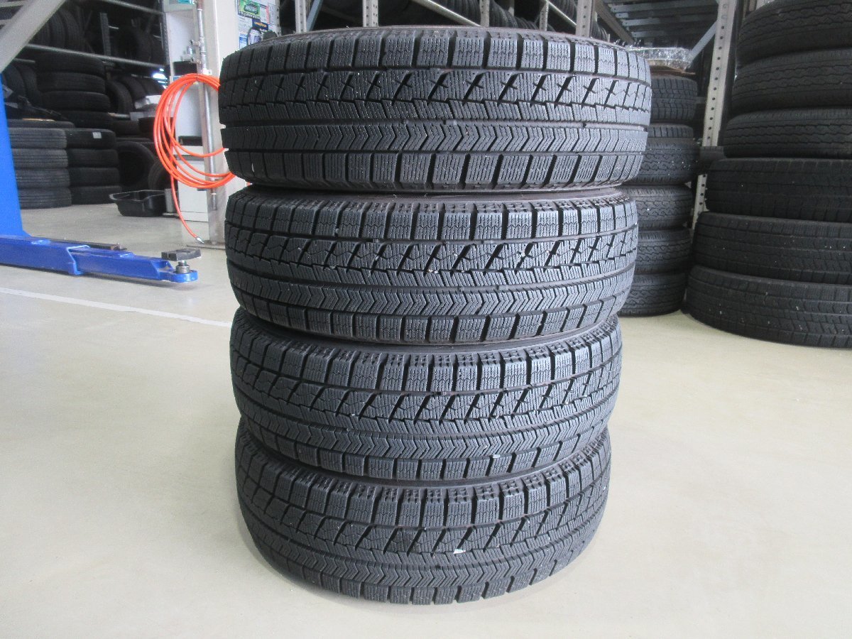 【やや傷や汚れあり】(R06/02/24) Φ 13インチ / スタッドレスタイヤ / ブリヂストン / ブリザック / VRX / 155/65R13 73Q / 4本 / 中古 ...