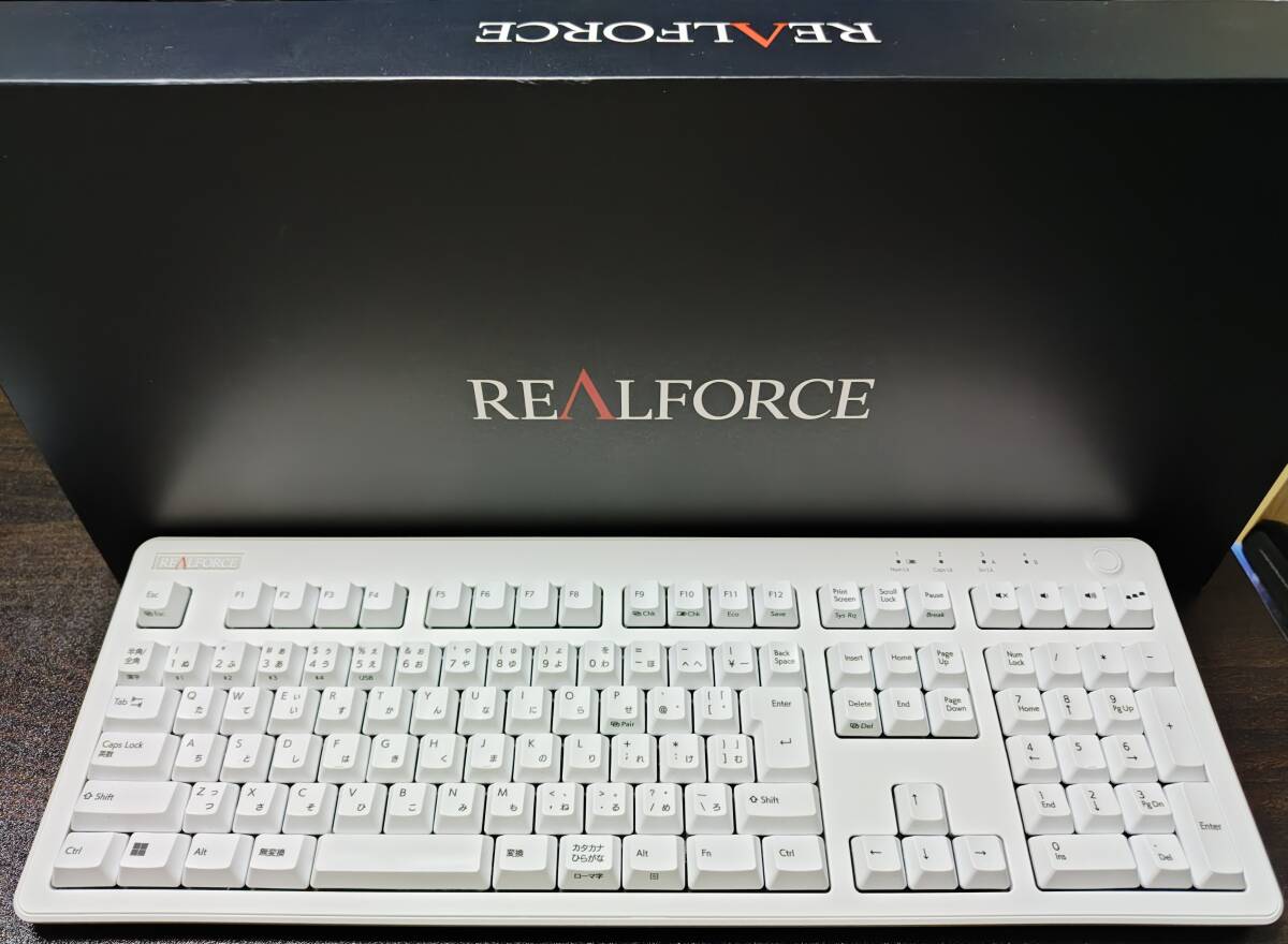 【やや傷や汚れあり】★送料無料★REALFORCE リアルフォース R3 Bluetooth＆USBキーボード R3HA22 ワンオーナー品 完動品の落札情報詳細 - ヤフオク落札価格検索 ...
