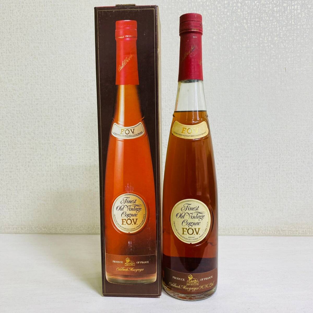 古酒 FOV Finest Old Vintage Brandy ファイネスト オールド ヴィンテージ ブランデー COGNAC コニャック ...