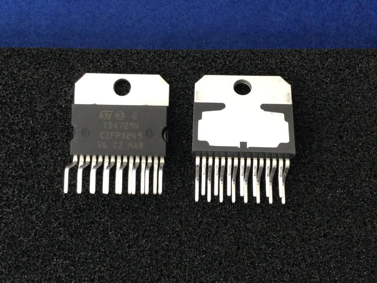 【未使用】TDA7294V【即決即送】 STマイクロ オーディオアンプIC TDA7294 [163TgK/298005M] ST Micro Audio Amplifier IC 1個の落札 ...