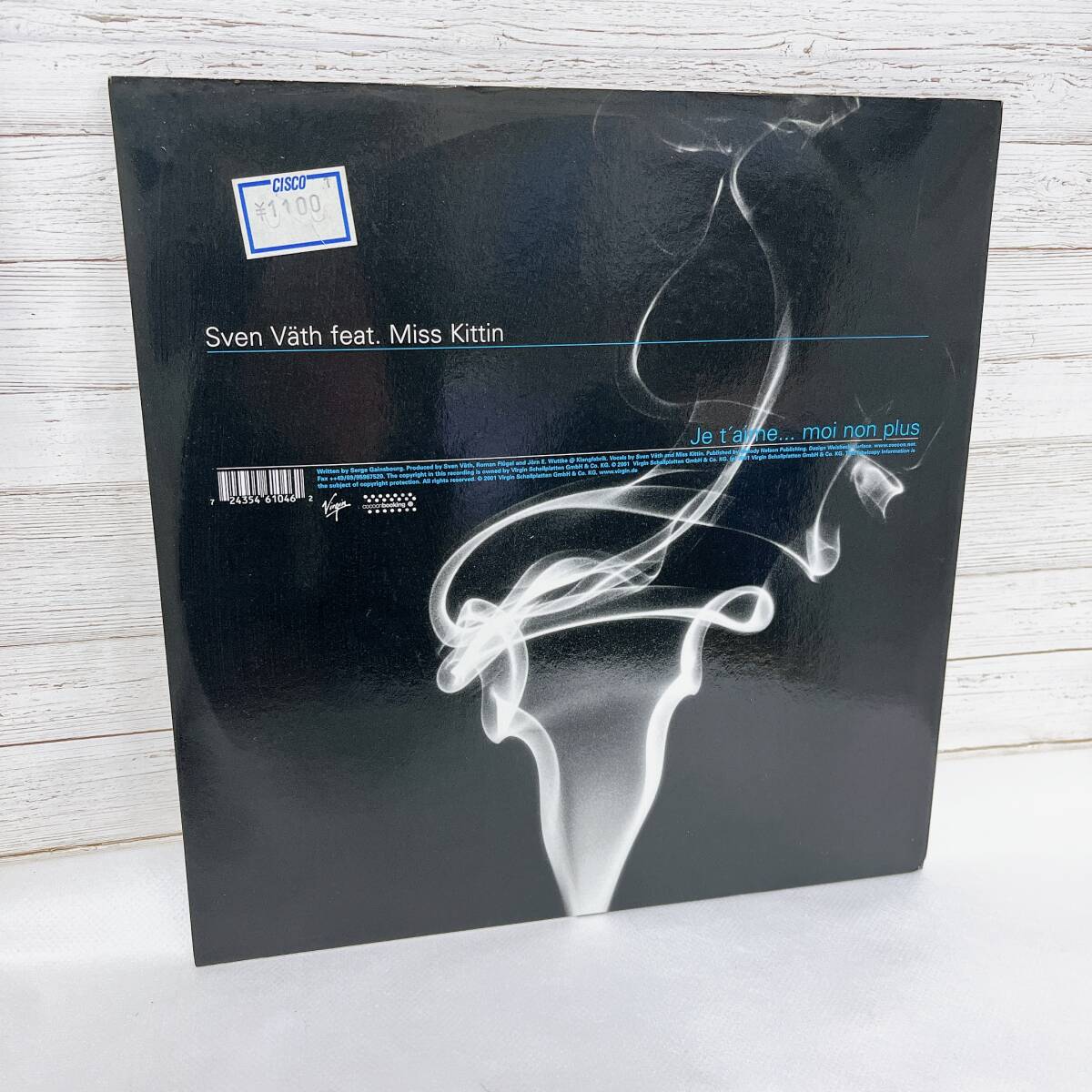 【傷や汚れあり】【05】レコード TECHNO 10 inch Sven Vath feat. Miss Kittin / Je T'aime ...