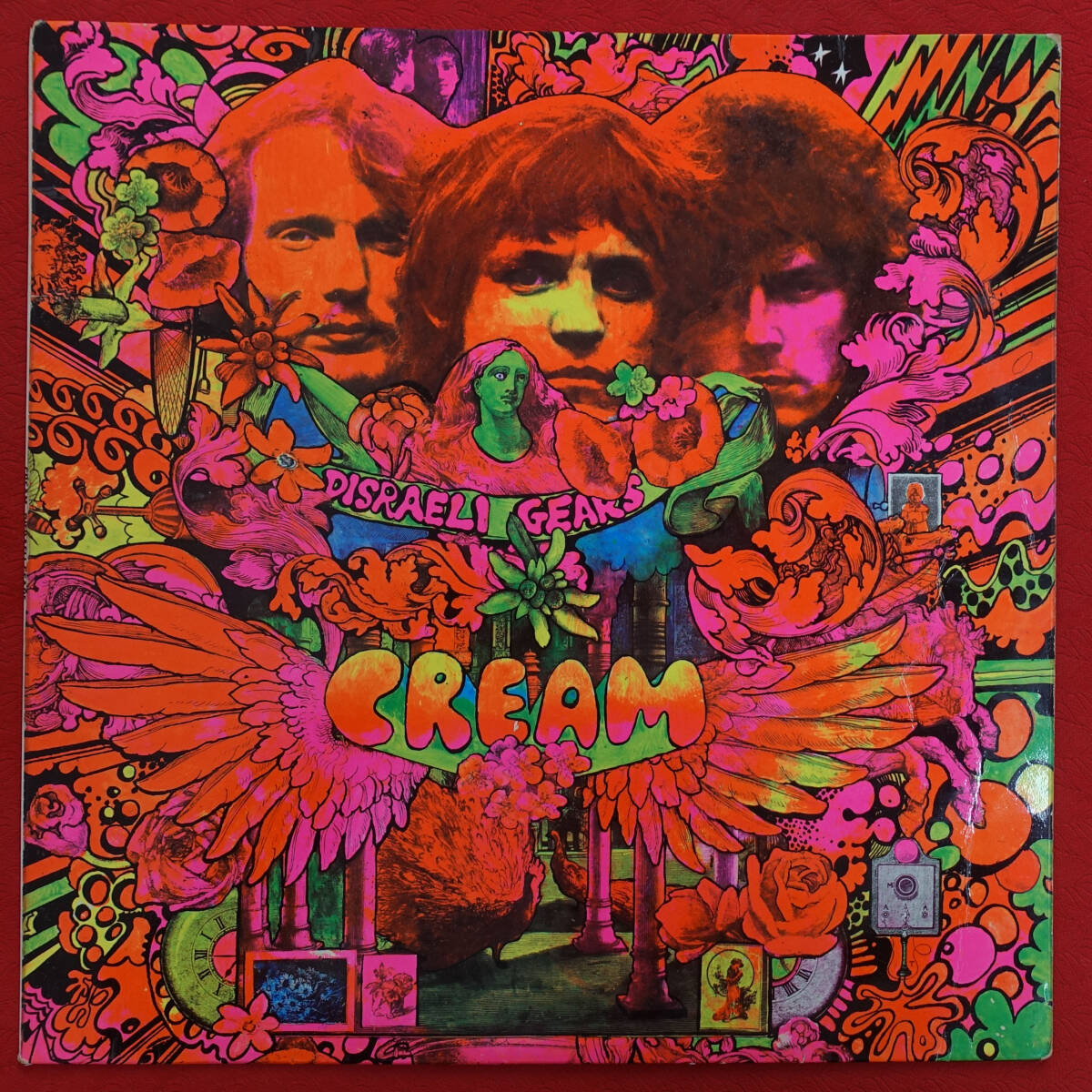 【やや傷や汚れあり】UK Original 初回 reaction 593003 Disraeli Gears / CREAM MAT: A1/B1の落札情報詳細 - Yahoo!オークション ...