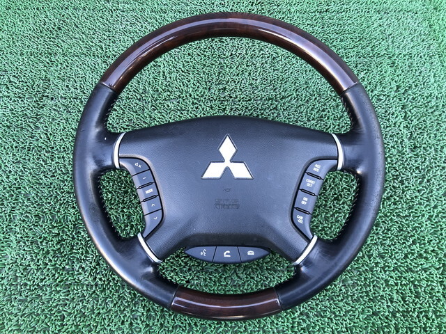 【傷や汚れあり】★希少★CV5W デリカ D5 ウッドコンビ ステアリングホイール ハンドル [CV1W CV2W CV4W]の落札情報詳細 - Yahoo!オークション落札価格検索 オークフリー