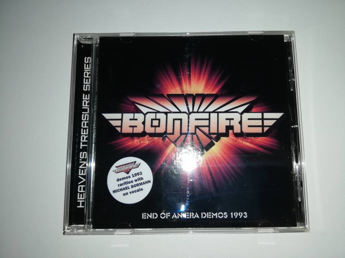 【目立った傷や汚れなし】【マイケル・ボーマン関連】BONFIRE / END OF AN ERA DEMOS 1993 ボンファイアにボーマン ...