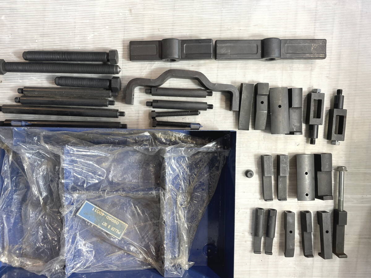 【傷や汚れあり】10853 中古 プーラーBセット トヨタ 09950-40011 特殊工具 引っ張り 引き抜き SST 爪 ひっかけ ...