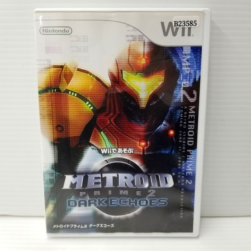 【傷や汚れあり】IZU【現状渡し品】 NINTENDO メトロイドプライム2 ダークエコーズ Wii 〈023-240407-MA-14-IZU〉の落札情報詳細 - Yahoo!オークション ...