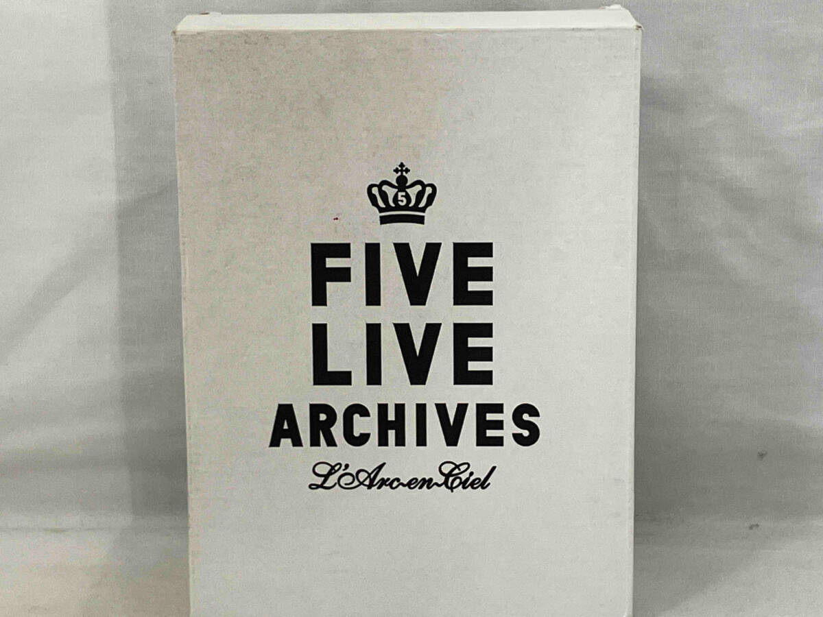 【やや傷や汚れあり】【L'Arc〜en〜Ciel】 DVD ; FIVE LIVE ARCHIVESの落札情報詳細 - Yahoo!オークション落札価格検索 オークフリー