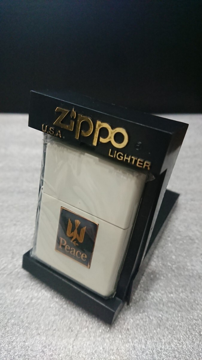 【未使用】未開封 Zippo PEACE ピース ホワイト 白 2000年の落札情報詳細 - ヤフオク落札価格検索 オークフリー