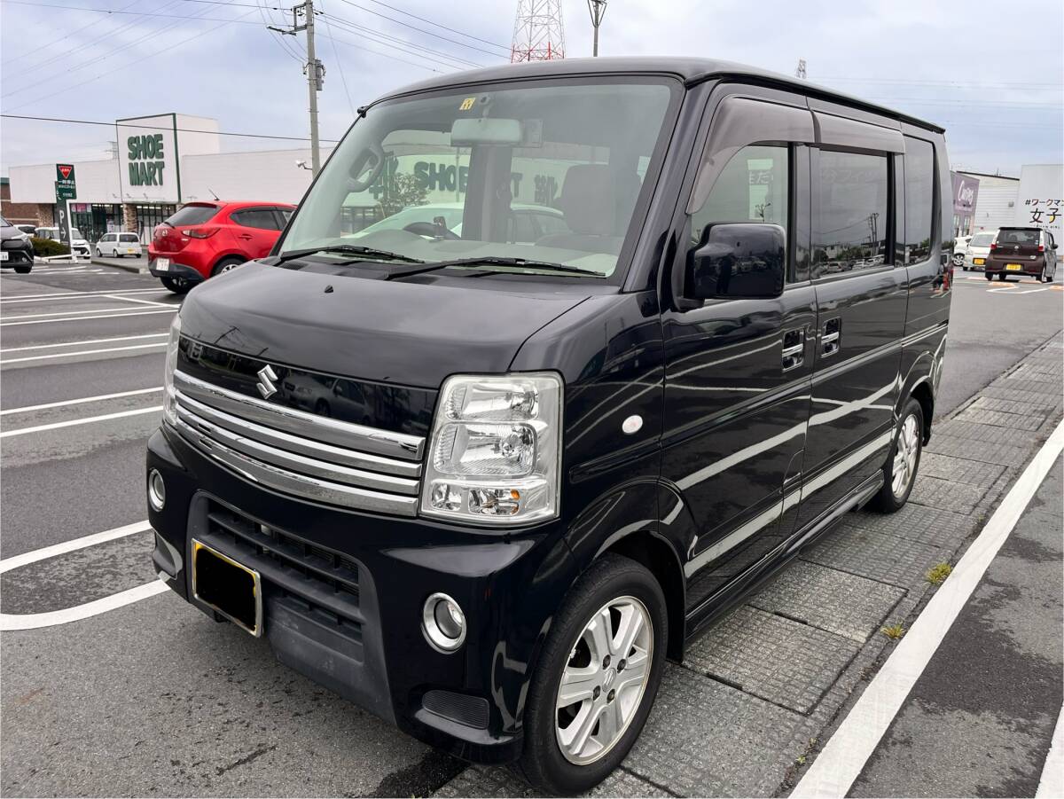 【走行距離 110,435 km】★エブリィワゴン★PZターボスペシャル★4WD★最上級グレード★標準ルーフ★車検R6．11★平成25年車★DA64W★HID★修復歴無し★の落札情報詳細 ...