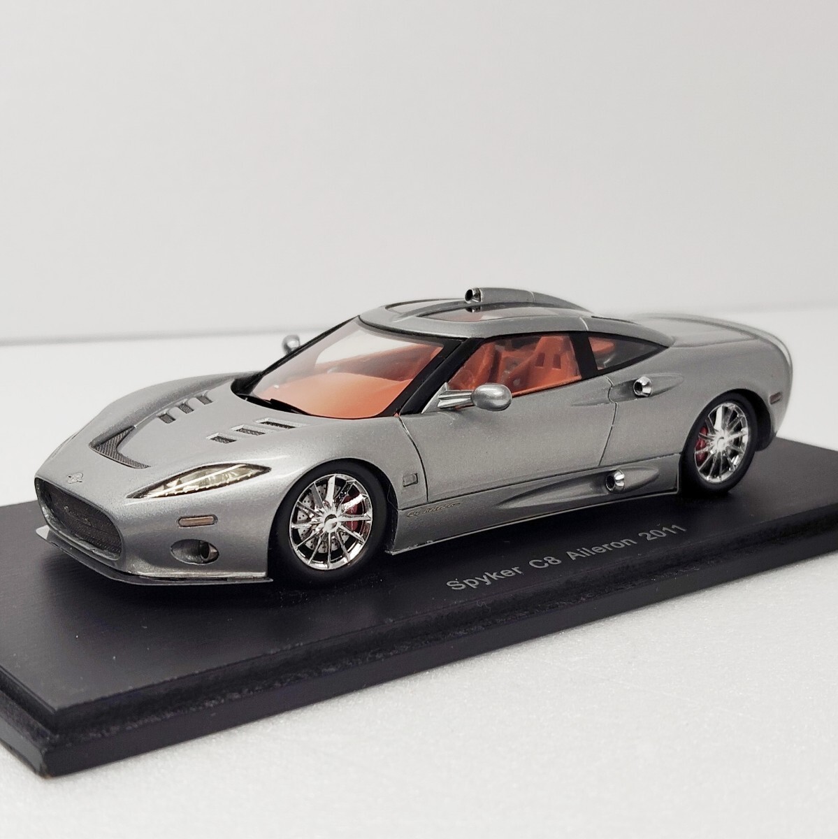 【目立った傷や汚れなし】箱付き スパーク 1/43 スパイカー c8 エルロン spyker aileron 2011年 スーパーカー ...