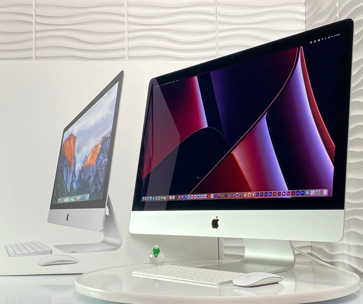 【目立った傷や汚れなし】【美品】iMac Retina 5K Late2015/27インチ Core i5 SSD1TB メモリ32GB ...