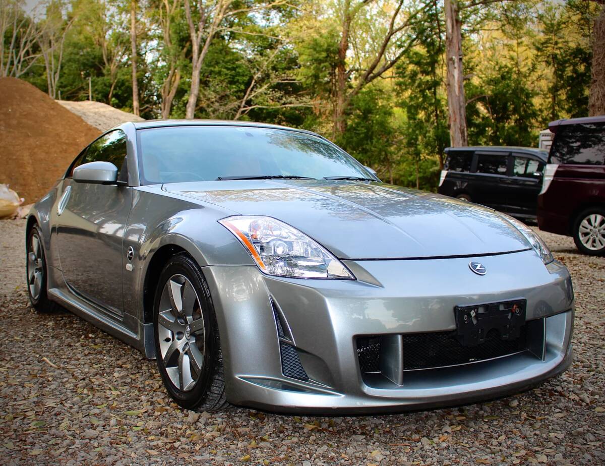 【走行距離 67,670 km】日産 フェアレディZ Z33 バージョンT AT 低走行 美品 低走行 スポーツカー グレー ハイパワー3.5L V6エンジン 伝説のZの落札情報詳細 ...