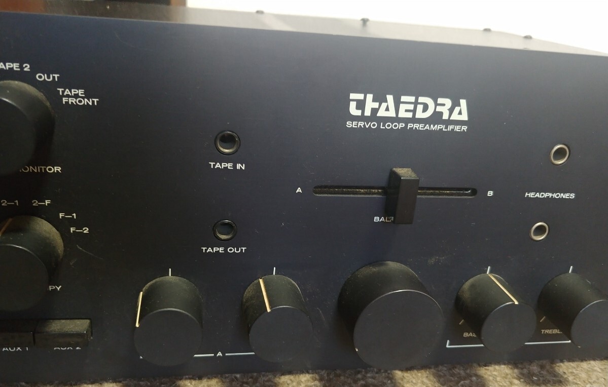 【全体的に状態が悪い】断捨離 【保証なし】 稀少 GAS THAEDRA ガス テドラ プリアンプ 初代 最高級機 片ch不調時あり の落札 ...