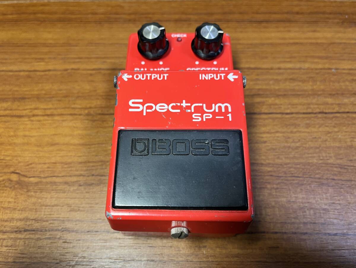 【やや傷や汚れあり】 ボス BOSS Spectrun SP-1 Roland ビンテージエフェクター 動作品の落札情報詳細 - Yahoo ...