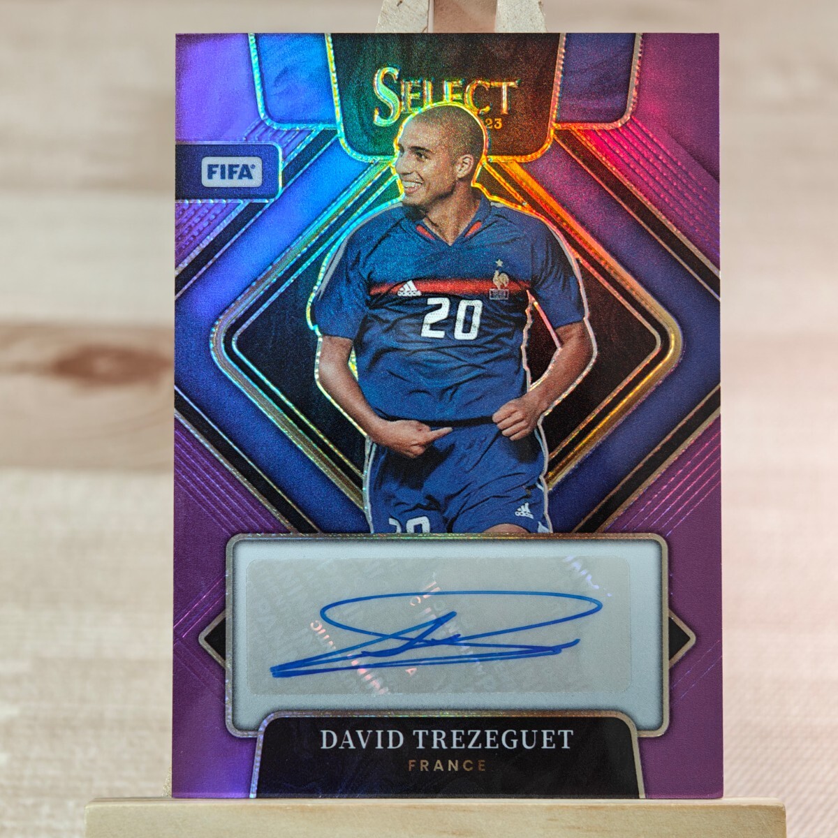 【目立った傷や汚れなし】49枚限定 ダヴィド・トレゼゲ 2022-23 Panini Select David Trezeguet Auto ...