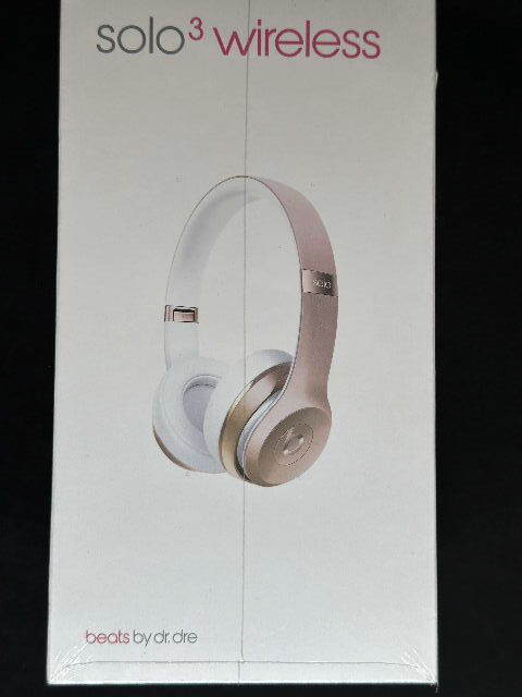 【未使用】09655 beat ssolo 3 wirelessヘッドフォン ゴールド 未開封新品の落札情報詳細 - ヤフオク落札価格検索 ...