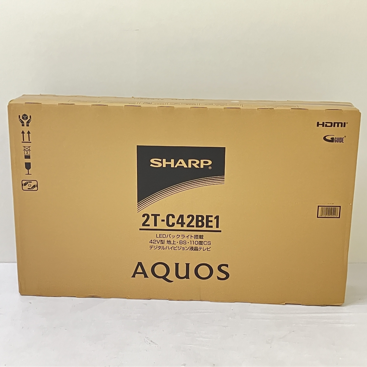 【未使用】【動作保証】 SHARP AQUOS 2T-C42BE1 42型 液晶 テレビ アクオス TV 未使用 Z8951610の落札情報詳細 - ヤフオク落札価格検索 オークフリー