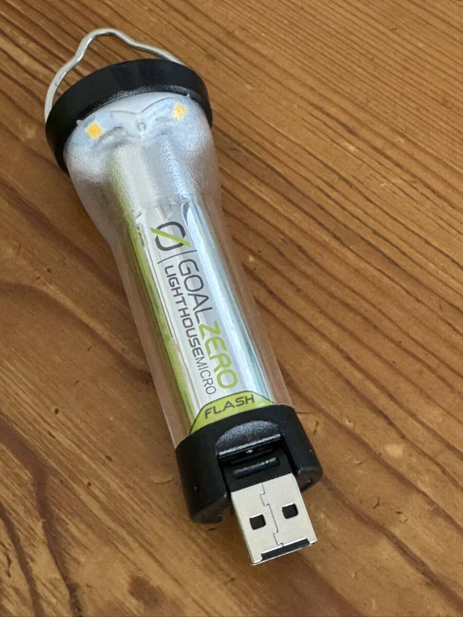 【目立った傷や汚れなし】ゴールゼロ ライトハウス マイクロフラッシュ Goal Zero LIGHTHOUSE micro FLASH USB充電式LEDミニランタン キャンプ 登山の落札情報 ...