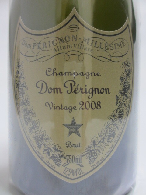 【未使用】【98点！】2008年 ドン・ペリニヨン 【750ml】の落札情報詳細 - ヤフオク落札価格検索 オークフリー