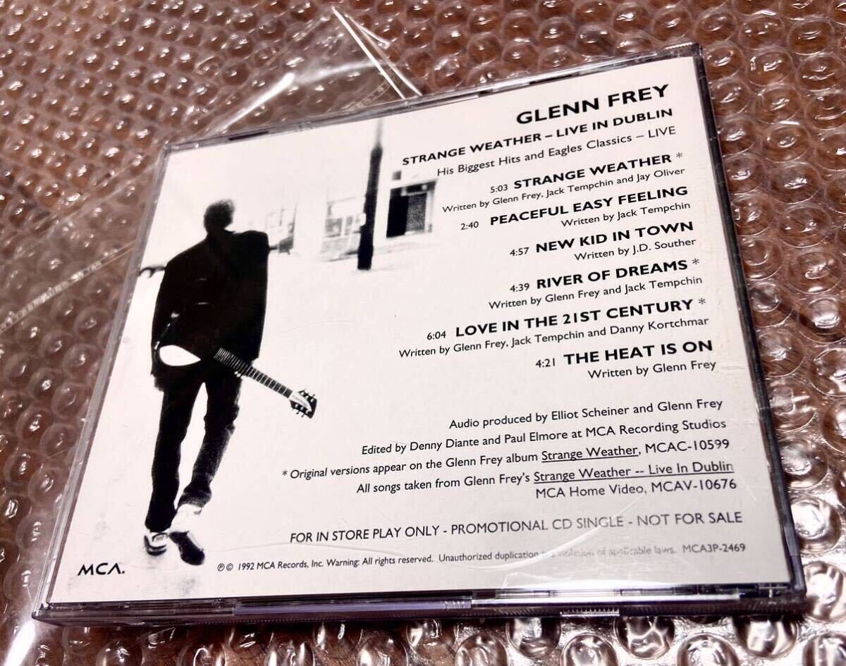 【目立った傷や汚れなし】グレン・フライ Glenn Frey USAプロモ特製CD 7曲 プロモオンリー promo only CD 非売品 ...