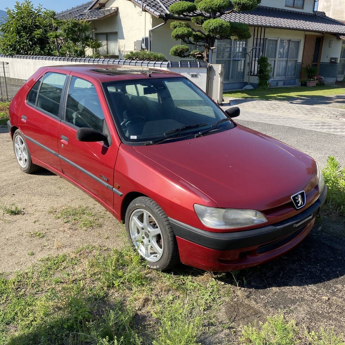 【走行距離 54,477 km】【少なくなってきました！】プジョー 306 Style ルシファーレッド 走行距離43377km サンルーフ ...