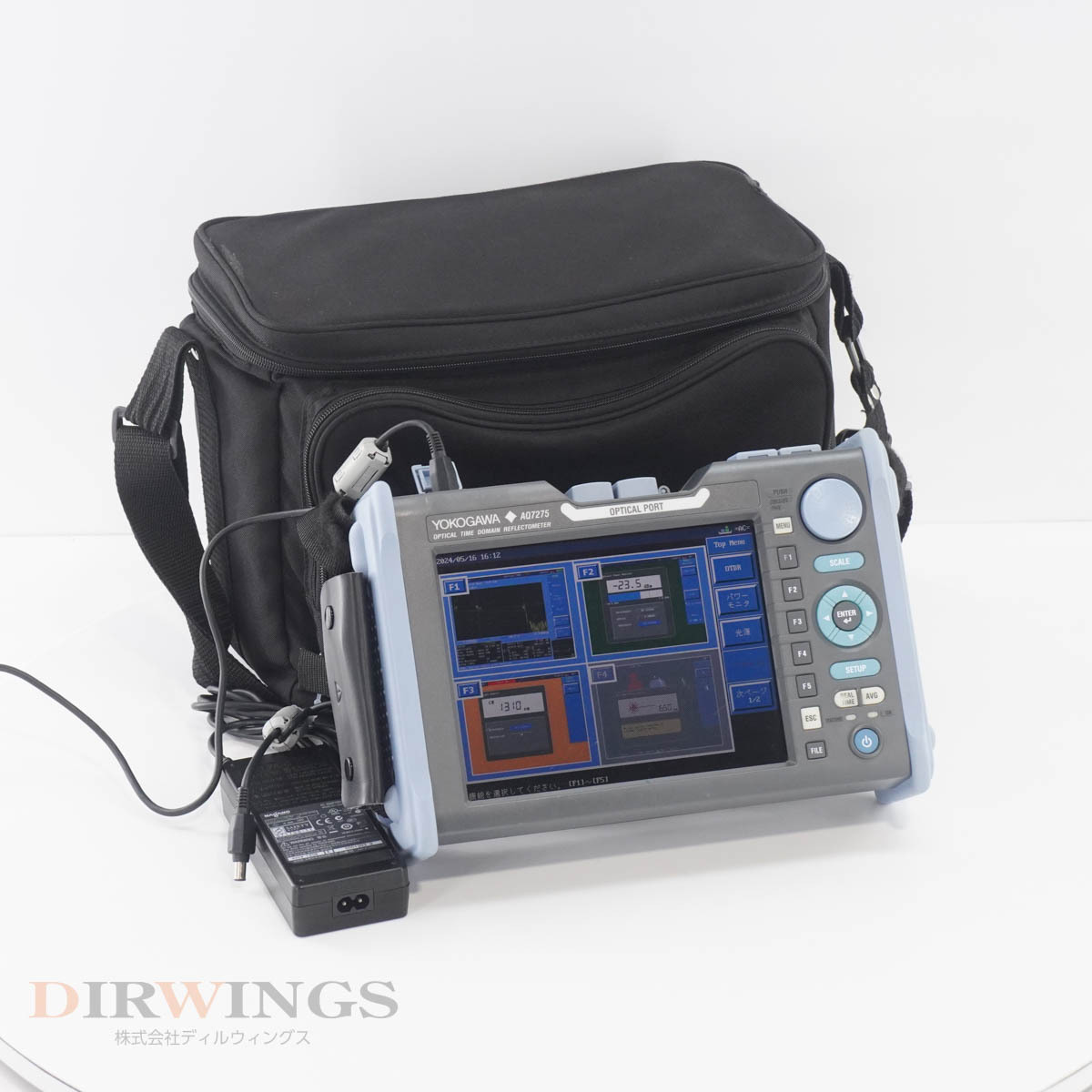 【やや傷や汚れあり】[DW] 8日保証 AQ7275 735037-USC-HJ-M/PM/SLS/SB YOKOGAWA 横河 OTDR ...