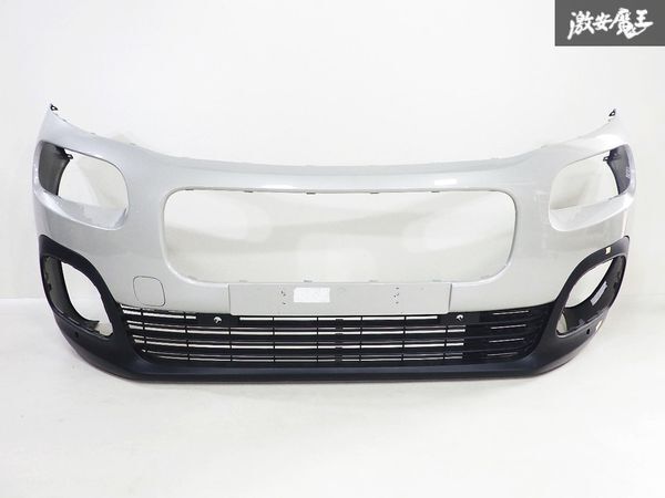 【やや傷や汚れあり】シトロエン 純正 K9CYH01 K9系 ベルランゴ フロント バンパー グレーメタリック系 99899497 ...