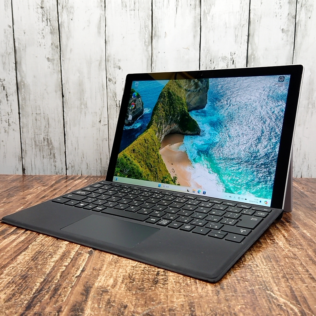 【傷や汚れあり】Microsoft タブレット パソコン Surface Pro7 1866 Windows11 SSD 128GB 466h CPU Corei5 1035G4 12.3 ...