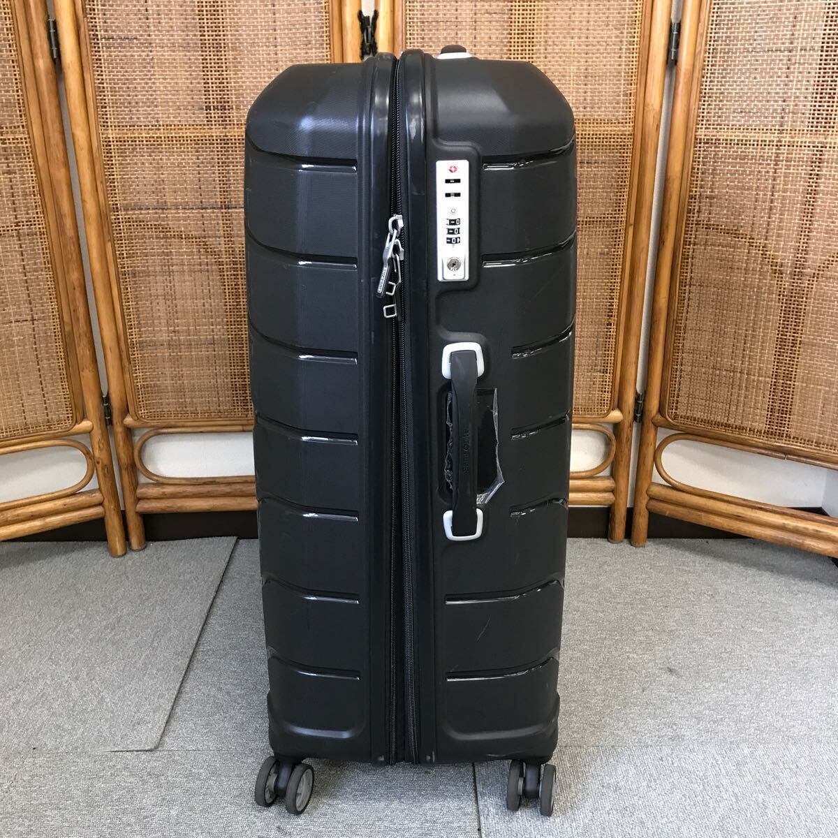 【傷や汚れあり】&【売り切り】Samsonite サムソナイト OCTOLITE オクトライト スーツケース I72※003 ブラック L ...