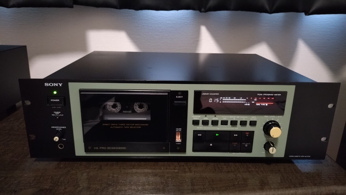 【全体的に状態が悪い】SONY MU-D100 業務用 カセットデッキ 動作品の落札情報詳細 - Yahoo!オークション落札価格検索 オークフリー