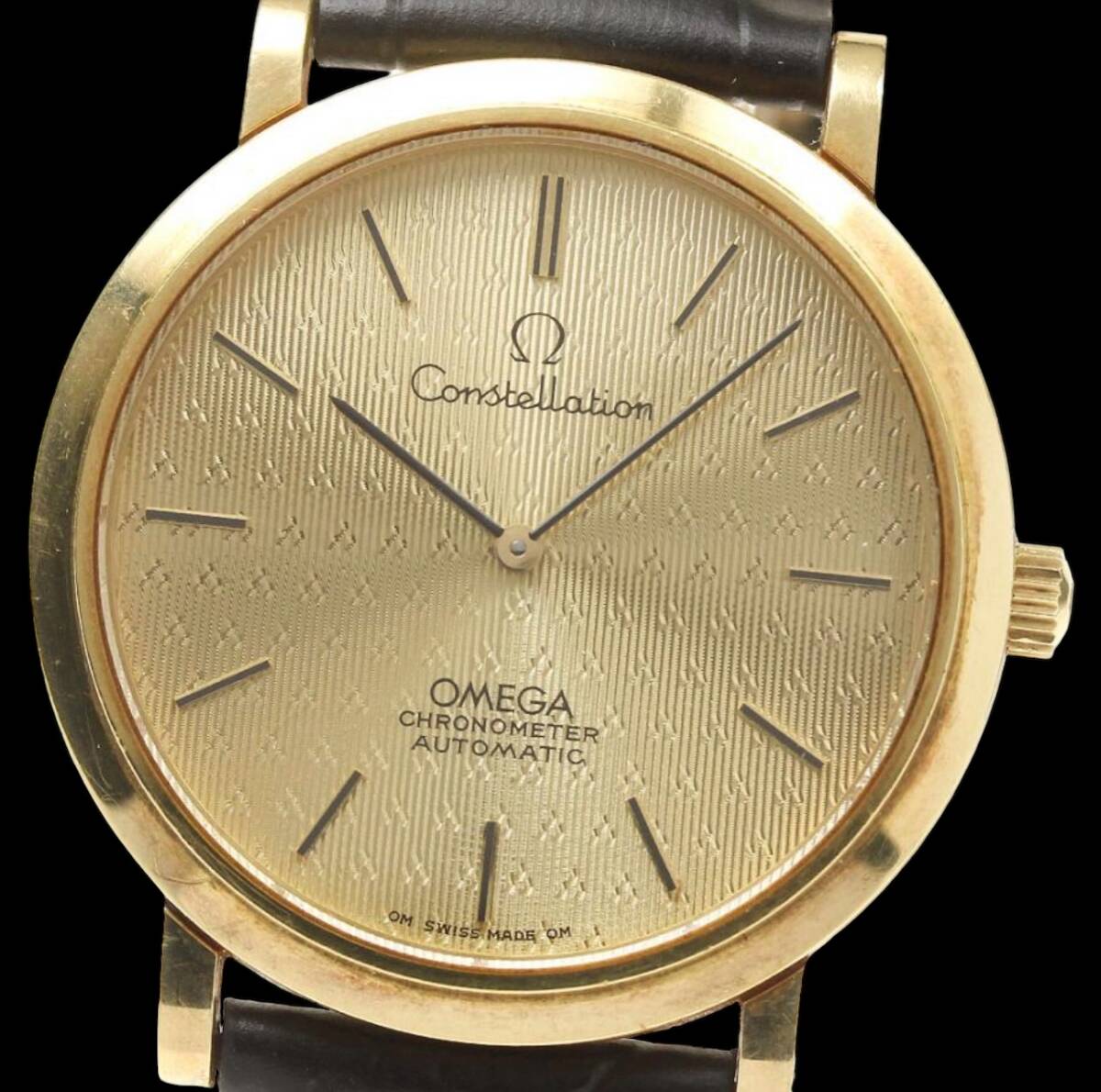 【傷や汚れあり】1円～ 価格高騰 磨き済み 本物 人気 OMEGA オメガ コンステレーション ダイヤ メンズ 時計の落札情報詳細 - Yahoo!オークション落札価格検索 オークフリー