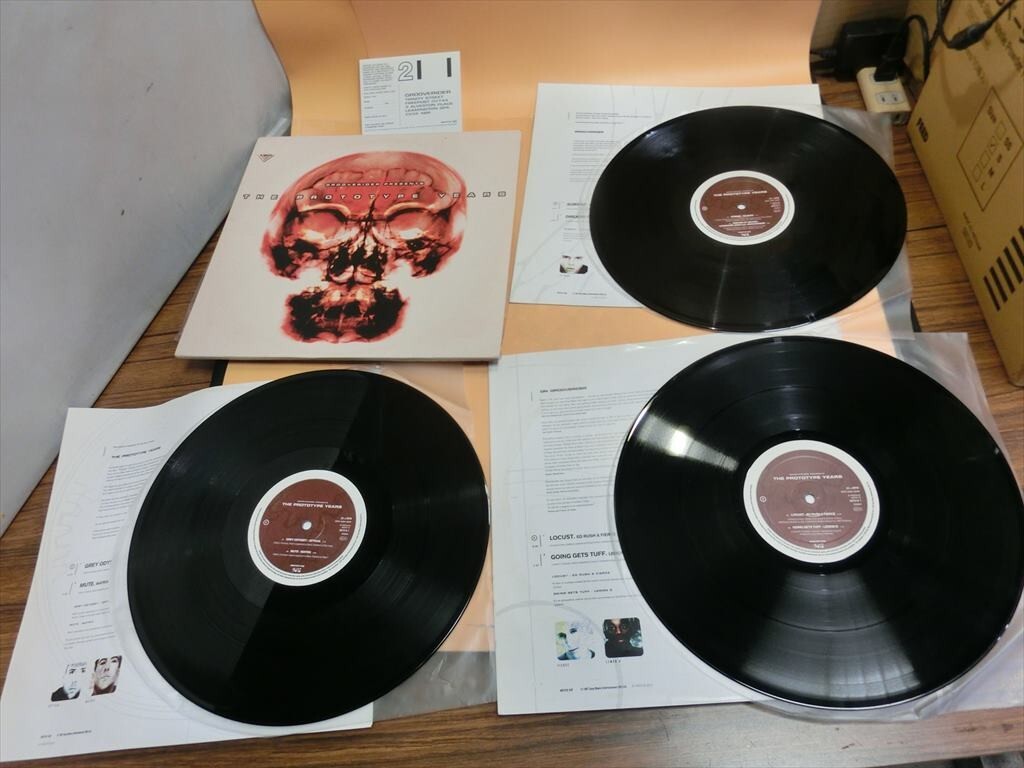 【やや傷や汚れあり】T【セ5-51】【80サイズ】 LP/GROOVERIDER：THE PROTOTYPE YEARS/レコード 3枚組/テクノ/※経年品の落札情報詳細 - ヤフオク落札価格 ...