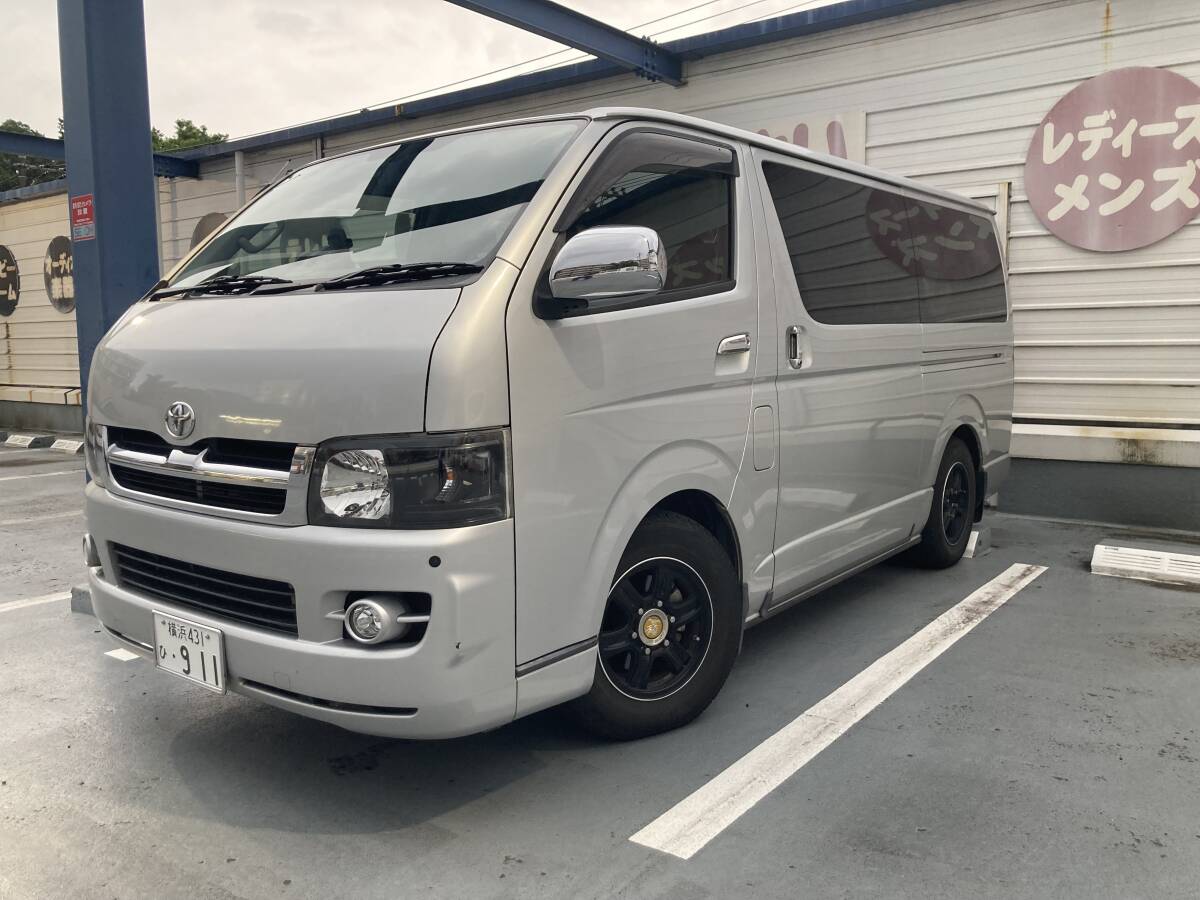 【走行距離 447,000 km】トヨタ ハイエース スーパーGL 1型ディーゼル H16年登録 寒冷地仕様 車検残R6.11月 バイクトランポ仕様車(床張り済の落札情報詳細 - ヤフオク落札 ...