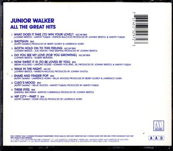 【目立った傷や汚れなし】★即決・送料無料(2点で) ジュニア・ウォーカー Jr. Walker And The All Stars ALl ...