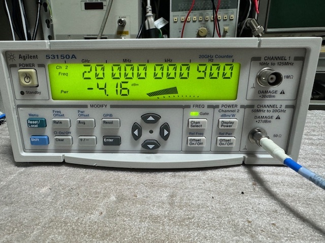 【やや傷や汚れあり】Agilent 53150A 20GHz周波数カウンターの落札情報詳細 - Yahoo!オークション落札価格検索 オークフリー