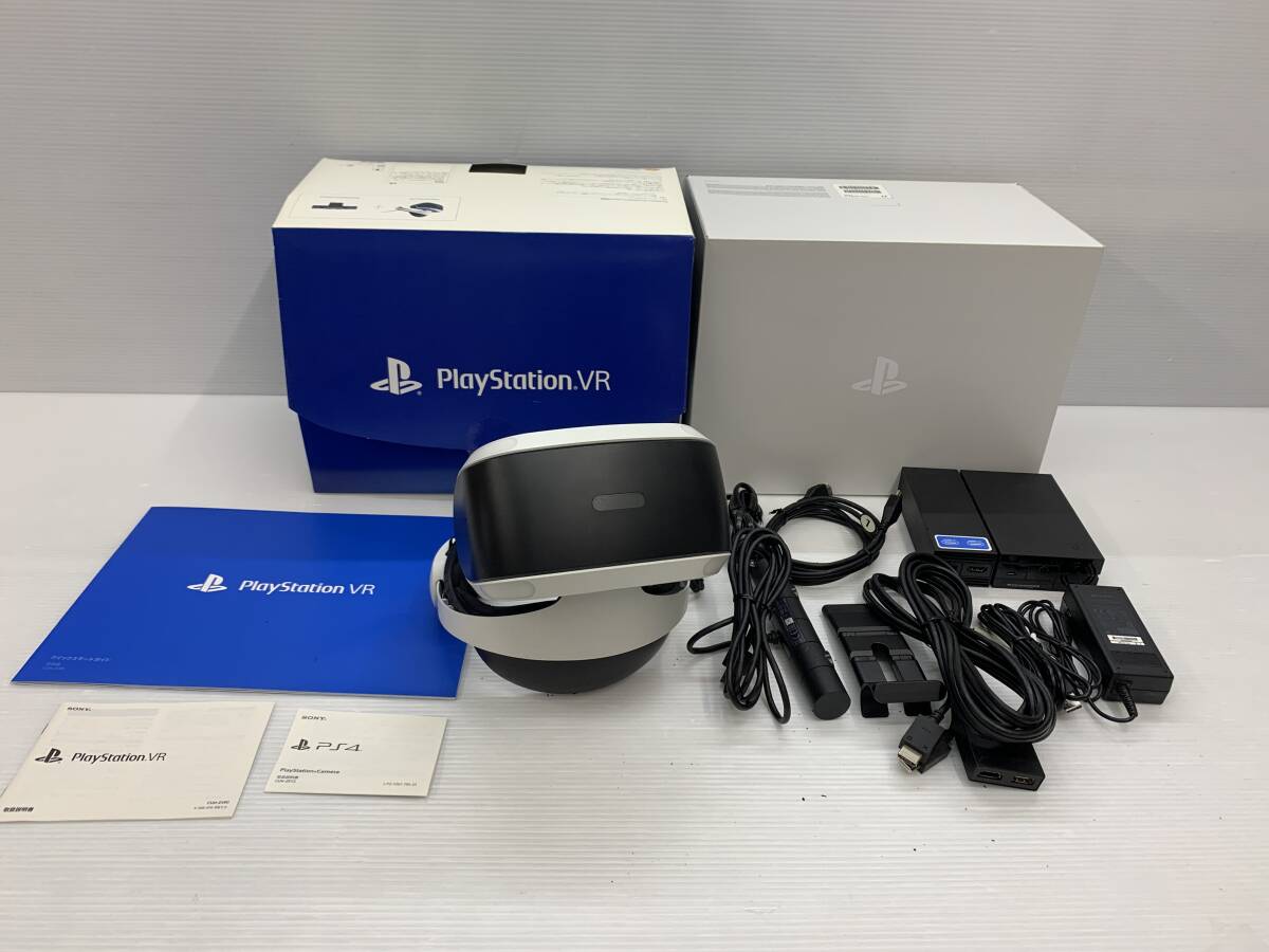 【全体的に状態が悪い】52-y15467-100r PS4 プレイステーション4 PlayStation VR PlayStation Camera同梱版 CUHJ-16001 SONY ...