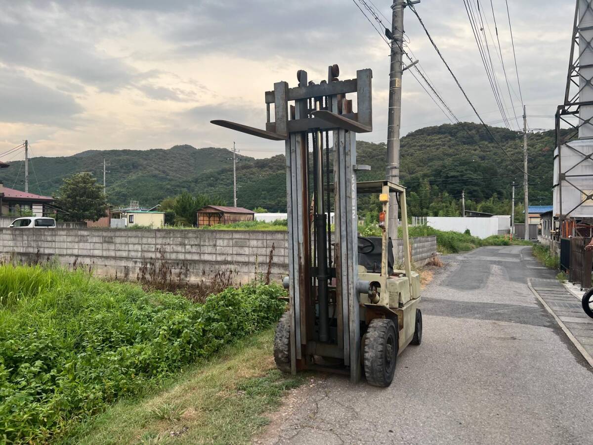 【やや傷や汚れあり】★★フォークリフト ★日産 ★ ★ PJ02 ★★ ガソリン★★現車確認可能 の落札情報詳細 - Yahoo!オークション ...