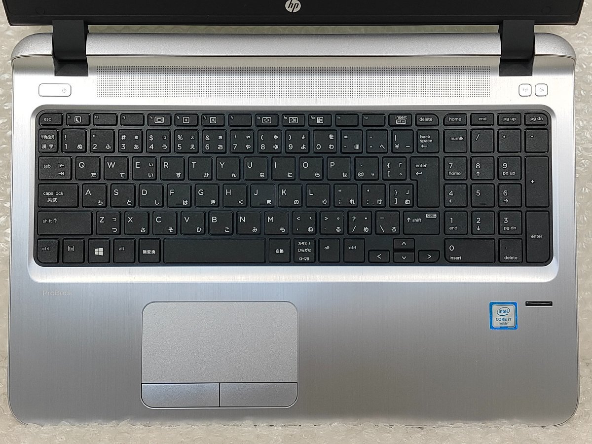 【全体的に状態が悪い】 【ジャンク】HP ProBook 450 G3 / i7-6500U / 4GBメモリ / HDDなし / HDD ...