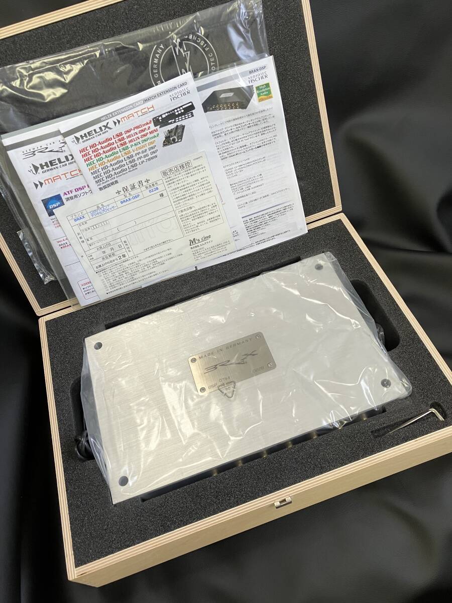 【目立った傷や汚れなし】BRAX-DSP ブラックス SILVER 12chデジタルシグナルプロセッサー BECモジュール「USBオーディオ ...