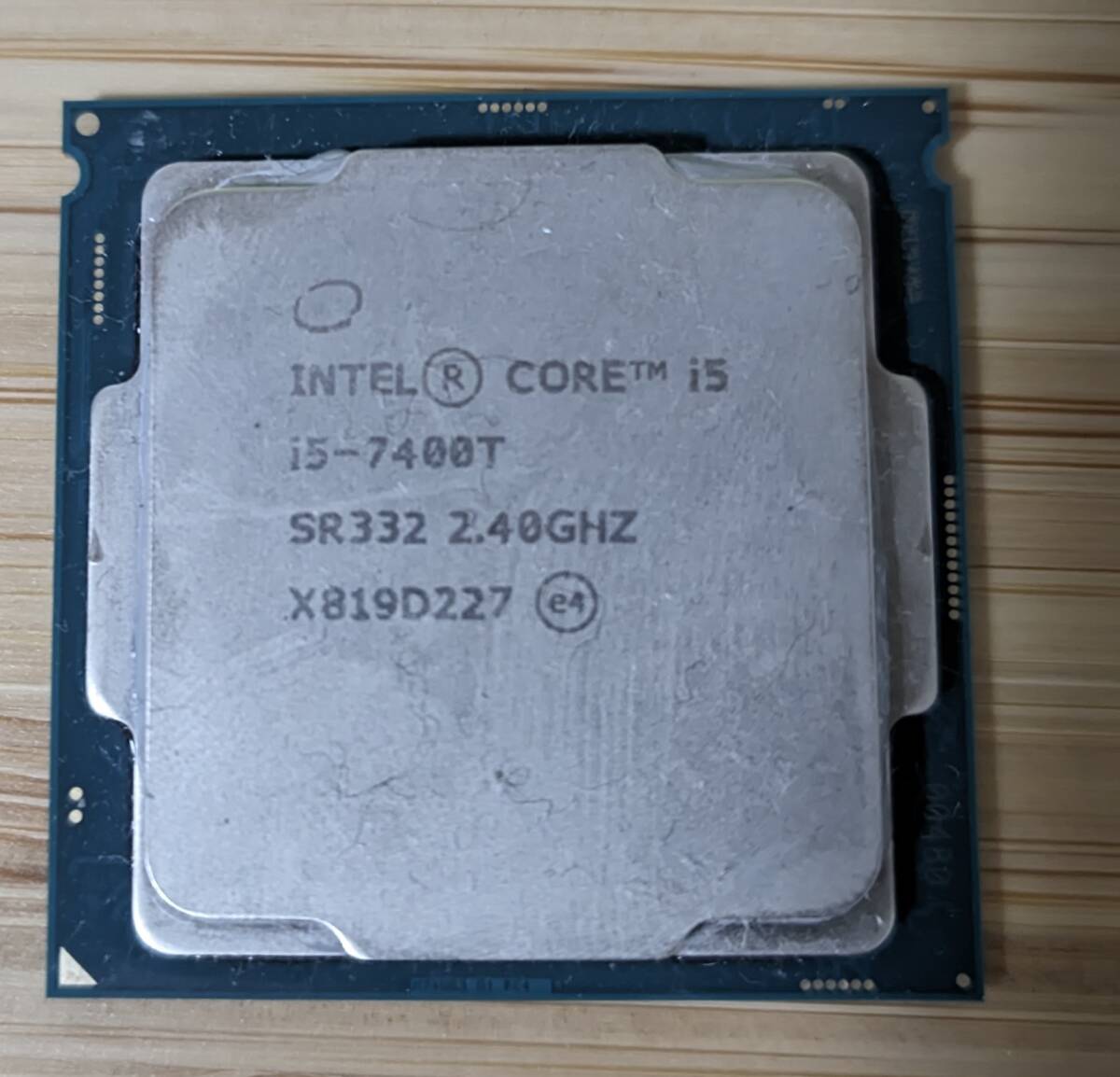 【やや傷や汚れあり】Intel Core i5 7400T LGA1151 2.4GHz 4コア SR332の落札情報詳細 - Yahoo!オークション落札価格検索 オークフリー