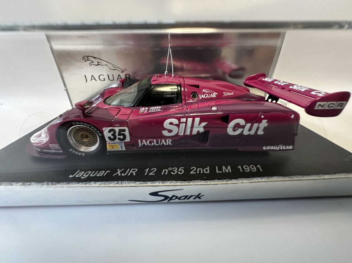 【目立った傷や汚れなし】Spark 1/43 81612 Jaguar XJR-12 #35 “SILK CUT” 2nd LM1991の落札 ...