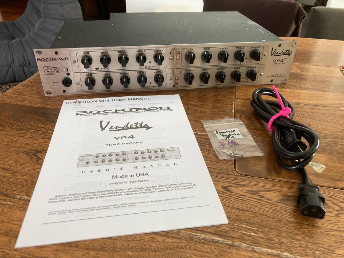 【傷や汚れあり】【古い中古】Rocktron Vendetta VP4(板金加工有) 他社製MTSモジュール実装可能の落札情報詳細 ...